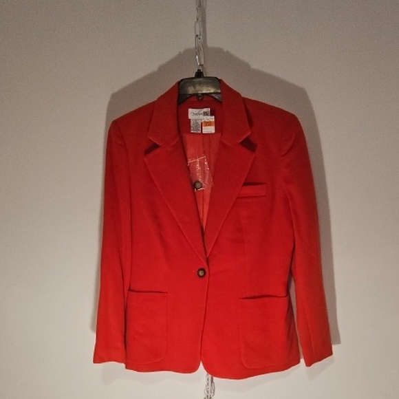 Chadwicks | Jackets & Coats | Bold Red Blazer For Women 09 | Poshmark